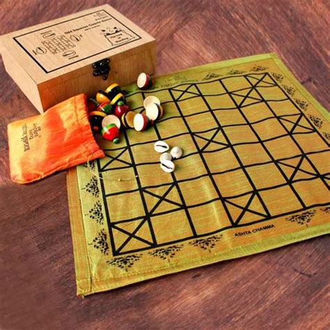 Ashta Chamma Game The Famous Ancient South India Board Game