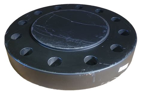 Generic Brand Carbon Steel A105 Blind Raised Face Flanges 12 In 150
