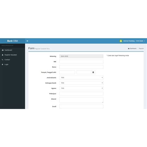 Jual Aplikasi Tabungan Simpan Pinjam Full Dengan PHP Dan MySQL Shopee