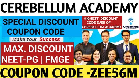 Cerebellum Academy Subscription Discount Code Zee56m Cerebellum