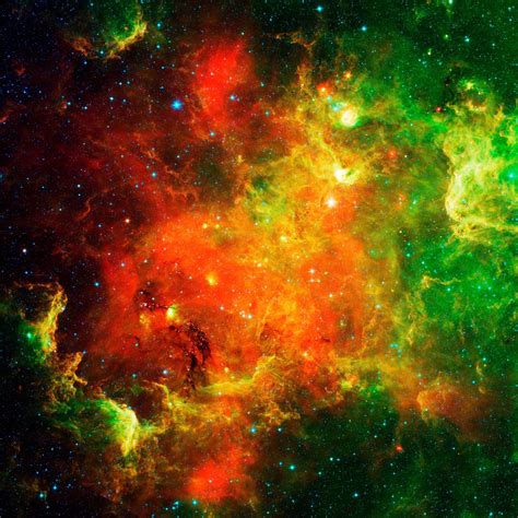 Image Of A Nebula Taken Using A Nasa Telescop Free Public Domain