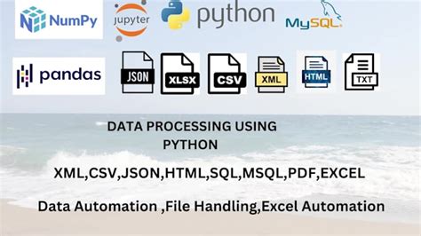 Automate Excel Json Xml Csv Data Tasks Using Python Scrip By