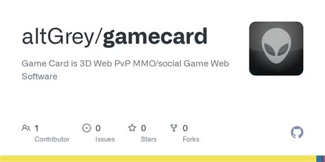 Github Altgreygamecard Game Card Is 3d Web Pvp Mmosocial Game Web Software