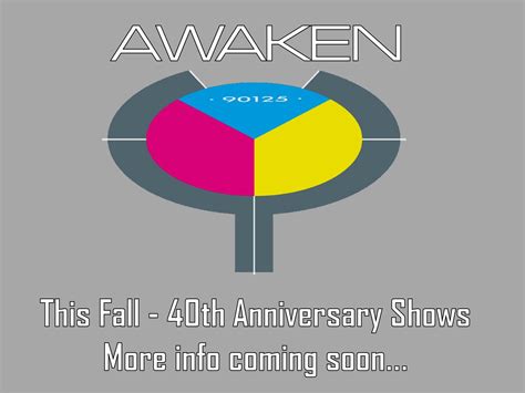 Show Dates Coming Awaken Yes Tribute
