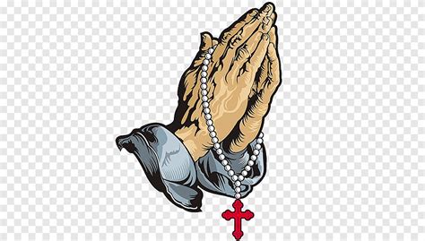 Manos orando oración rosario dibujo pax christi comunidad católica