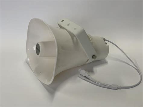 POE Powered IP Horn Speaker TCP IP Network PAVA System Multicast Sound System