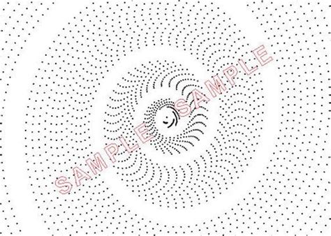 Plotadots Set Of Five Logarithmic Spirals Etsy Uk Bobbin Lace