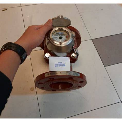 Jual Flow Meter Shm Air Limbah Kotor Meteran Air 3 Inch Air Dingin