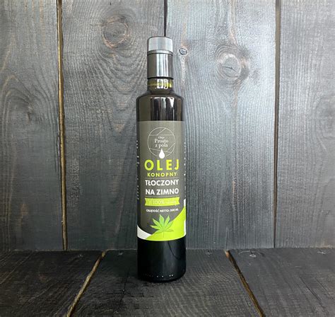 Olej Konopny 500 Ml Oleje Prosto Z Pola