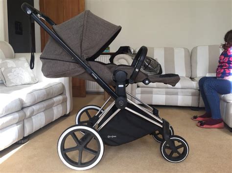 Cybex Priam Desert Khaki Carrycot Lux Seat Footmuff Raincovers
