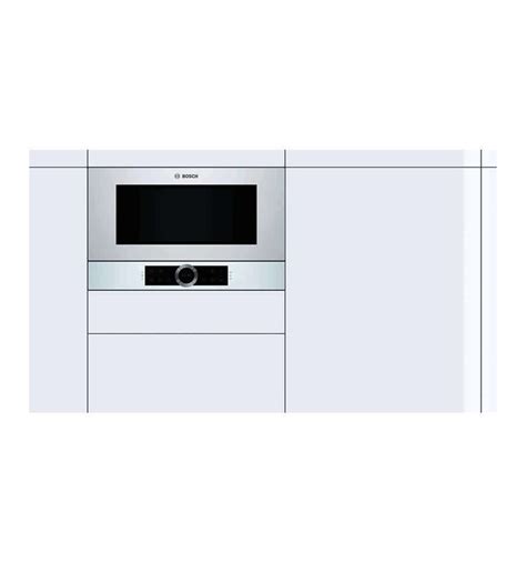 Microondas Bosch Encastre BFL634GW1 Inox 21L