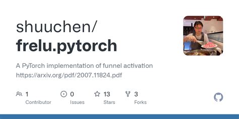 Github Shuuchenfrelupytorch A Pytorch Implementation Of Funnel