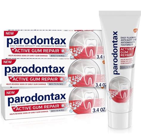 Parodontax Active Gum Repair Whitening Toothpaste For Bleeding Gums