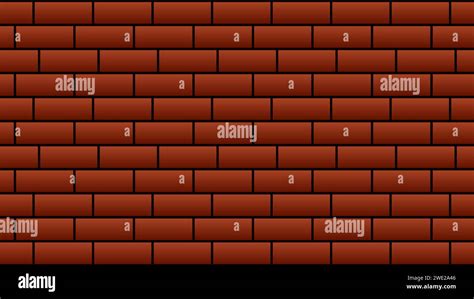 Illustration Of Red Brick Wall Background Stock Vector Image And Art Alamy
