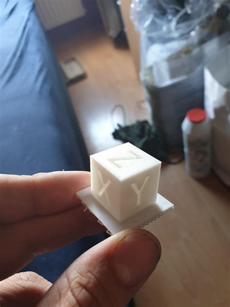 After Alot Of Failures Because My X Axis Belt Was To Lose I Finally Have My First Succesfull