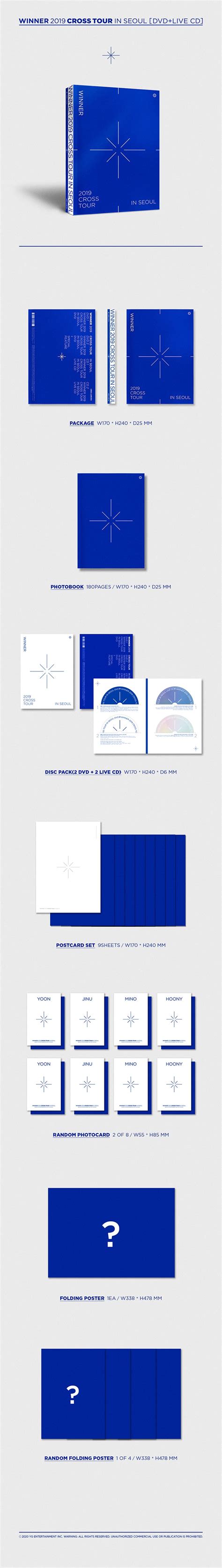 Winner 2019 Cross Tour In Seoul Concert Dvd And Live Album Kpop Republic