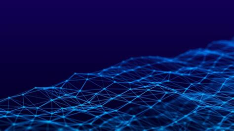 Premium Photo The Flow Of Particles In A Dynamic Wave Data Visualization Abstract Dark