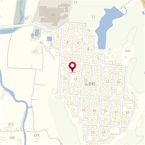 大阪府富田林市山手町14－25 の地図 Mapfan