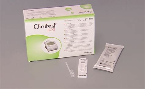 Proper Testing Technique For The Clinitest Hcg Pregnancy Test Siemens Healthineers Usa