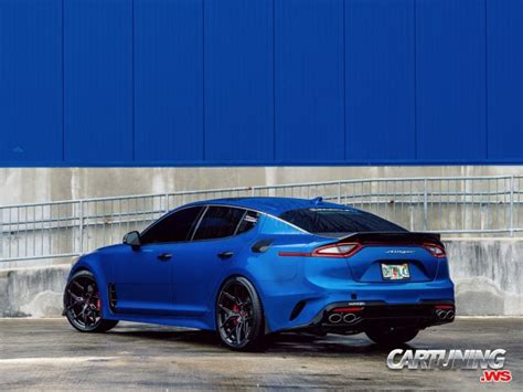 Tuning Kia Stinger Modified Tuned Custom Stance Stanced Low