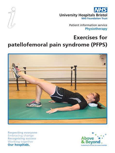 Exercises For Patellofemoral Pain Syndrome Pdf Foot Pelvis