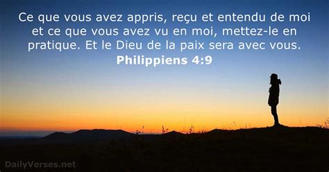 Philippiens 4 9 Verset De La Bible DailyVerses Net