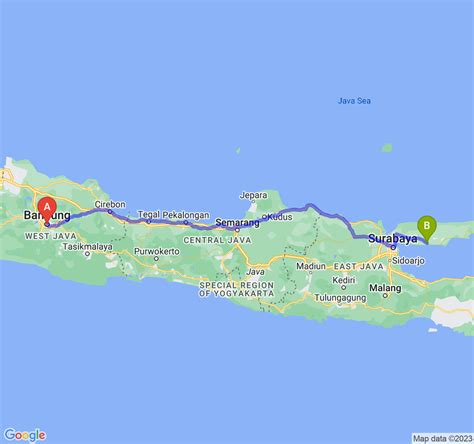 Temukan Jarak Dari Kota Bandung Ke Kab Sampang Dan Berapa Lama