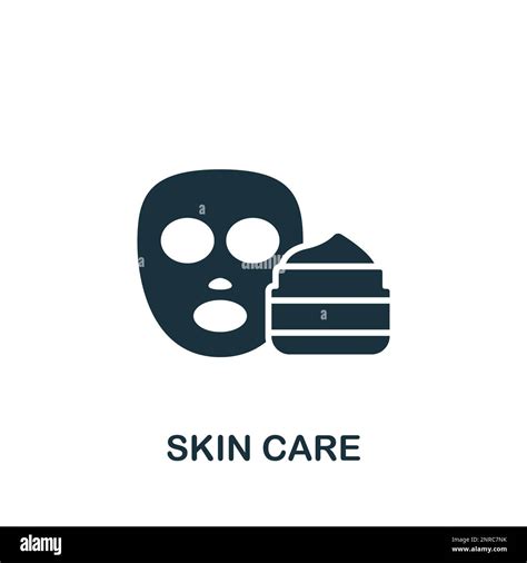 Skin Care Icon Monochrome Simple Sign From Pharmacy Collection Skin