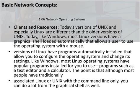 Ppt Understanding Network Operating Systems Windows Netware Unix
