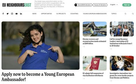 Eu Neighbours East A New Design For Greater Impact And Engagement Eu