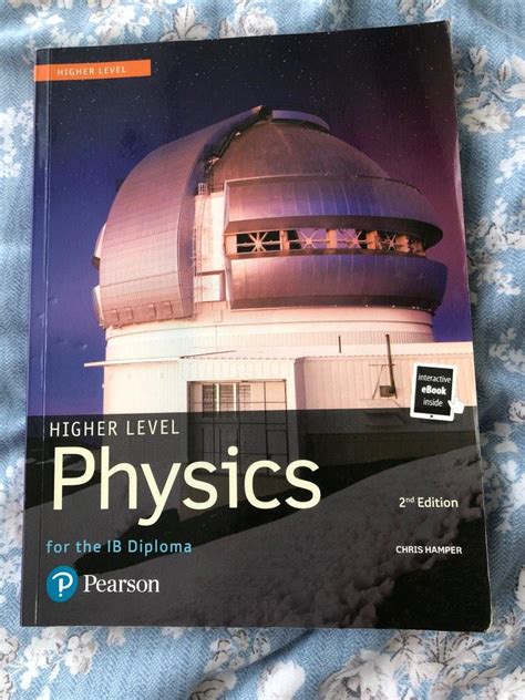 Pearson Textbook Ib Hl Physics 2nd Edition Hobbies And Toys Books