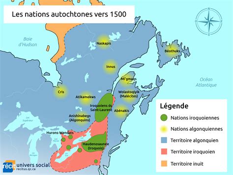 Sociétés et Territoires Lire l organisation Les Algonquiens Les