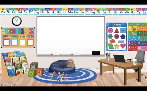 Bitmoji Virtual Classroom Powerpoint Virtual Classrooms Teachers