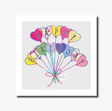 Pretty Lilly Heart Birthday Balloons Merch 2025