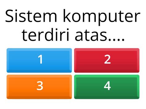 Soal Informatika Kelas 8 Bab 4 Quiz