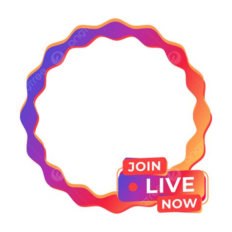 서클 라이브 지금 벡터 라이브 원 개울 Png 일러스트 및 벡터 에 대한 무료 다운로드 Pngtree