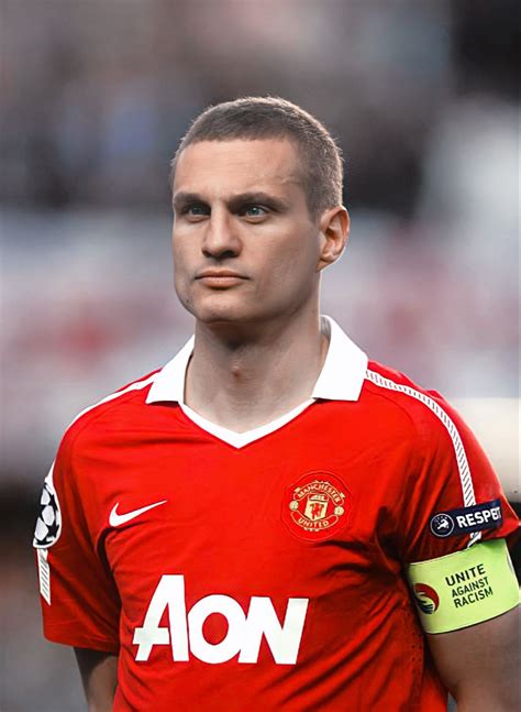 Nemanja Vidic Of Manchester United Salutes The Crowd Prior To His Artofit