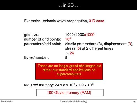 Ppt Computational Seismology An Introduction Powerpoint Presentation