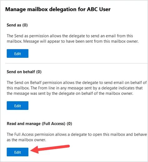 Give Full Mailbox Permissions To Another User Active Directory Pro