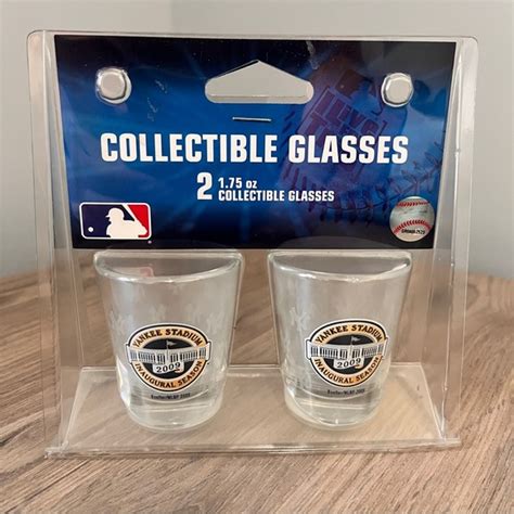 Yankees Dining New York Yankees Collectible Shot Glasses Inaugural