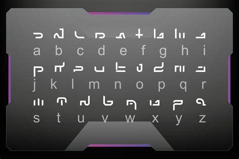 Fantocrypt Cryptic Alien Language Typeface Hipfonts