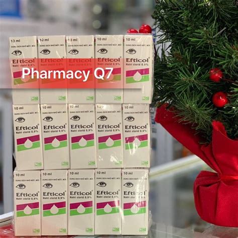 Mua Efticol Lốc 10 Chai10ml Nước Muối Sinh Lý Nhỏ Mắt Mũi Nuoc Rua Mui