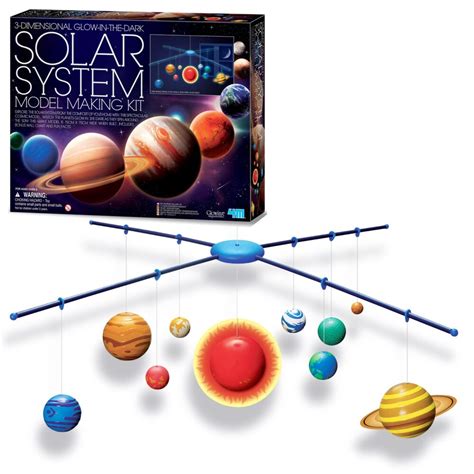 4m 3d Solar System Mobile Making Kit Lancashire Toys Singapore S