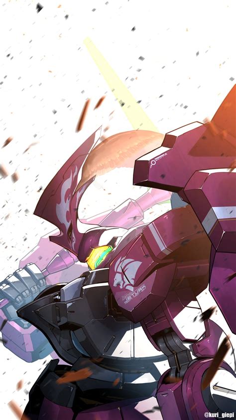 Dilanza Guel Custom Gundam And 1 More Drawn By Kurigiepi Danbooru