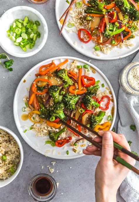 Asian Veggie Stir Fry Monkey And Me Kitchen Adventures