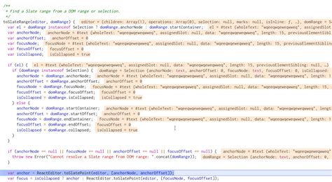 Cannot Resolve A Slate Point From Dom Point Object Text 0 · Issue