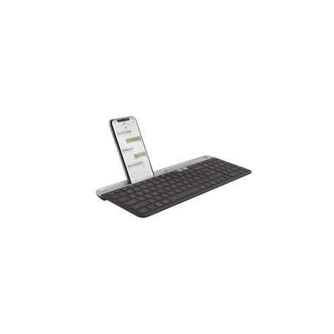 Logitech Slim Multi Device Wireless K580 Keyboard Rf Wireless Bluetooth Qwerty Russian