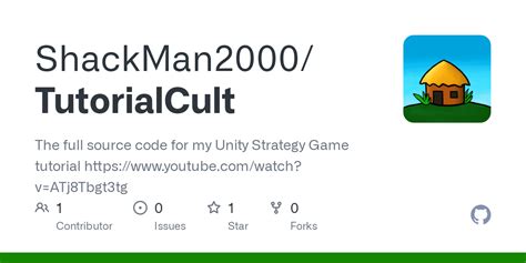 Github Shackman Tutorialcult The Full Source Code For My Unity Strategy Game Tutorial