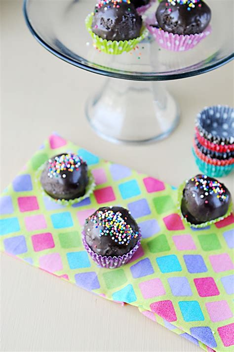 Alluring Cake Balls Recipe Thin Mint Chocolate Cake Balls Dine And