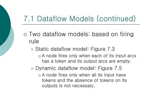 Ppt Chapter 7 Dataflow Architecture Powerpoint Presentation Free